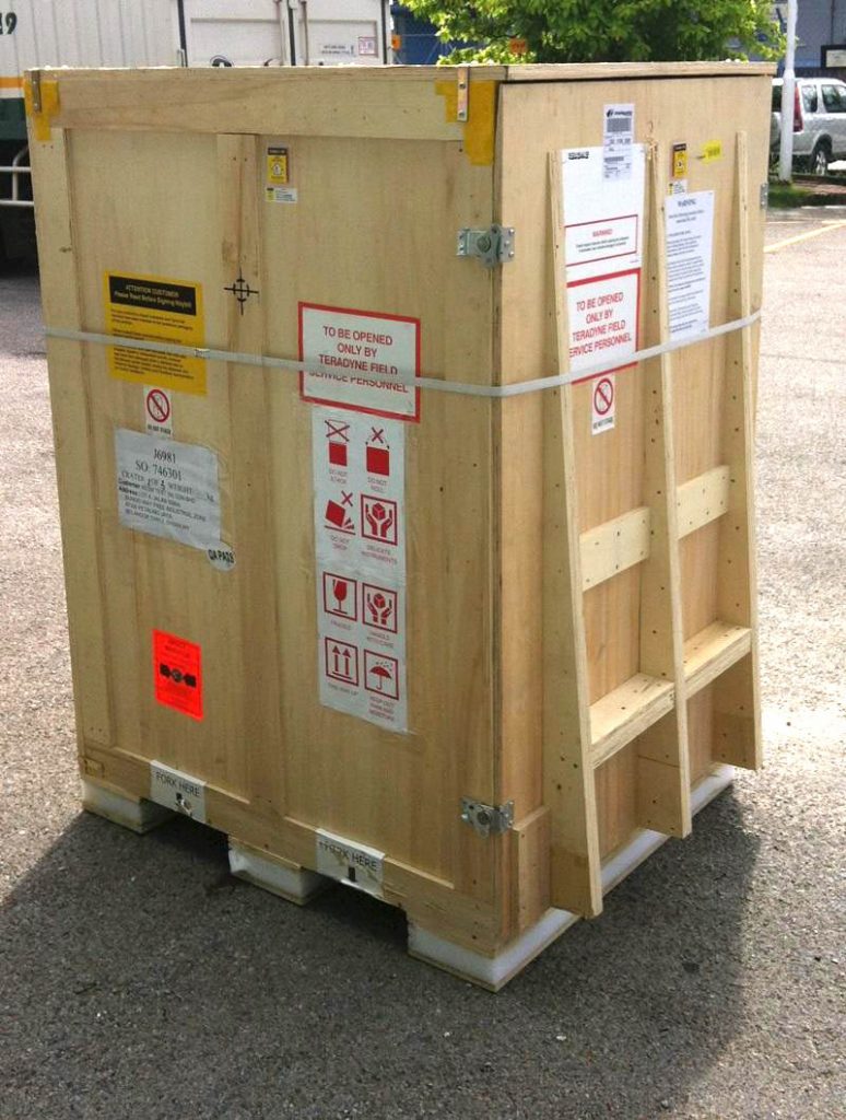 Wooden Box - Sensitive Electronic Parts - TAS TECNIC CORPORATION SDN. BHD.